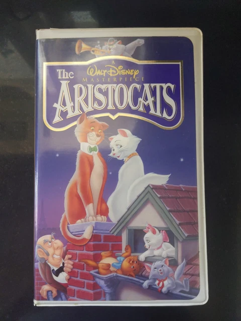 WALT DISNEY'S THE Aristocats Masterpiece Collection 1996 VHS White Clamshell EUR 3,30 - PicClick FR