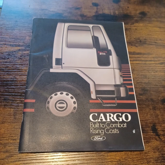CLASSIC FORD CARGO COMMERCIAL LORRY BROCHURE 1980s rare £10.00 ...