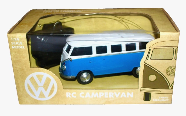 1:24 REMOTE CONTROL VW Volkswagen Campervan - Officially Licensed - NEW ...