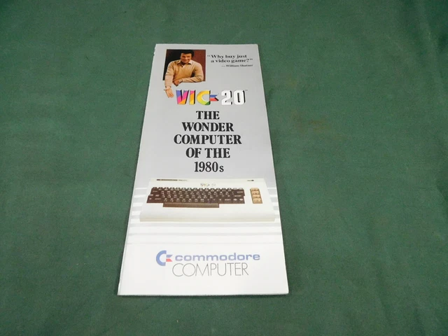 VINTAGE COMMODORE COMPUTER VIC-20 Computer Pamphlet Book £6.30 ...