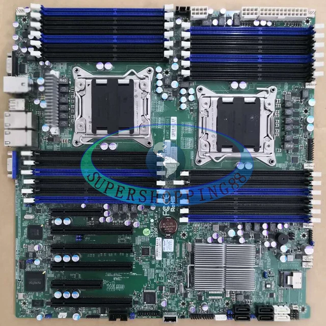 ONE USED X9DRI-LN4F+ Server Motherboard For Intel X79 Chipset LGA2011 DDR3 £339.72 - PicClick UK