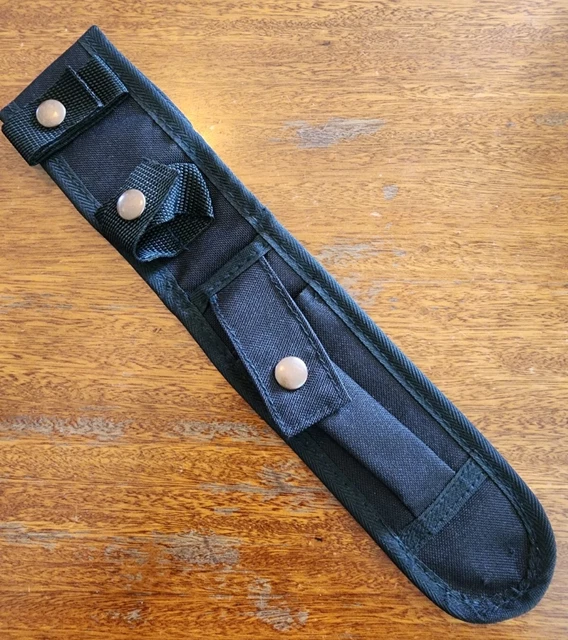 AUSTRALIAN KIT BAG Knife Sheath Bayonet Pouch Scabbard M7 Webbing Black ...