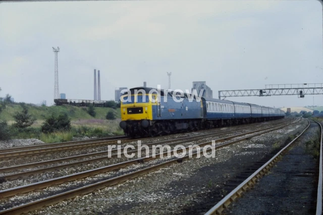47079 CLASS 47 Diesel Locomotive Passenger Train Undated Original 35mm ...