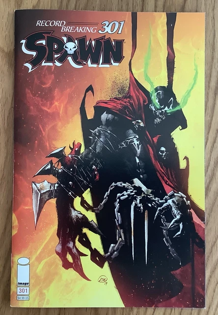 SPAWN RECORD BREAKING 301 written by Todd McFarlane £5.00 - PicClick UK
