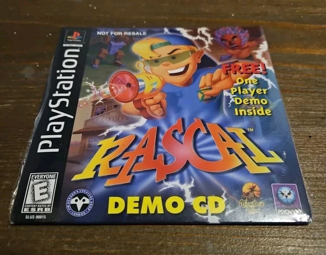 RASCAL - DEMO CD- PlayStation 1 - Sealed $19.99 - PicClick