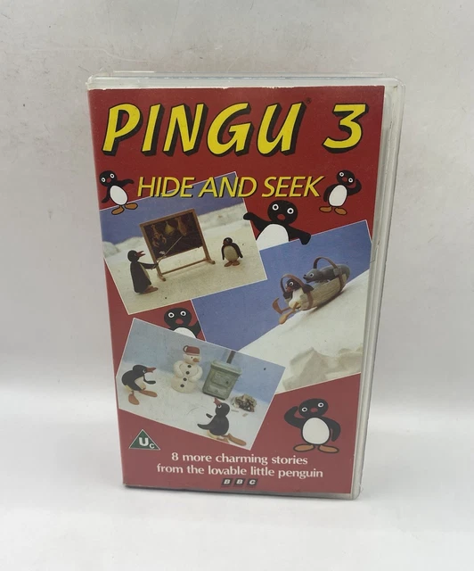 PINGU 3 HIDE and Seek VHS Video Tape PAL EUR 10,27 - PicClick IT