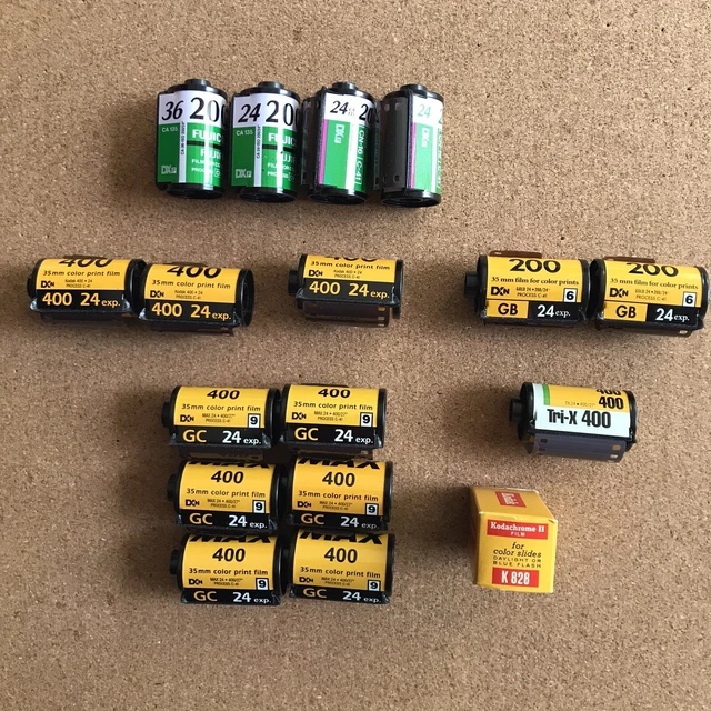 LOT OF 17 Rolls of Unused, Expired 35mm Film - Fujifilm, Kodak See ...