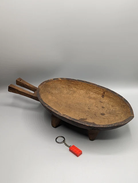 ZULU UGQOKO WOOD Carved Meat Platter South African - Tribal Art, Early ...
