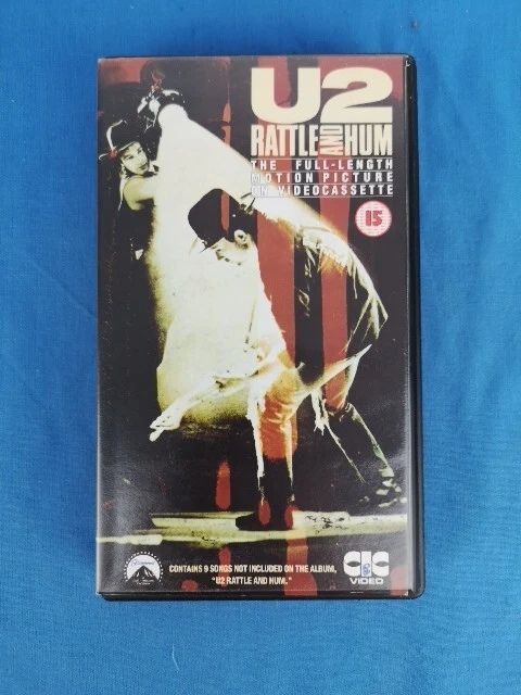 U2 - RATTLE And Hum (VHS/SUR, 1990) **MULTIBUY ON VHS** FREE POST £4.20 ...