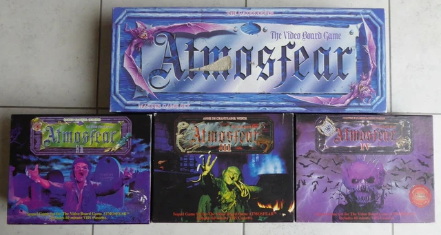 VINTAGE ATMOSFEAR THE Gatekeeper Vhs Video Board Game Plus Sequels Ii ...