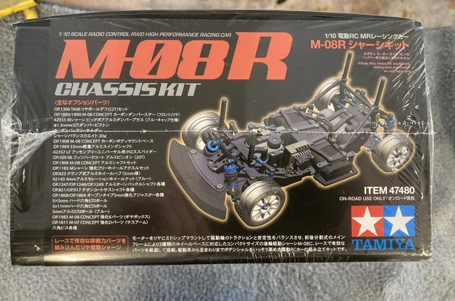 M-08R TAMIYA RC 47480 M08R Chassis Kit 1:10 Assembly Kit Sealed & BRAND NEW EUR 322,57 - PicClick DE