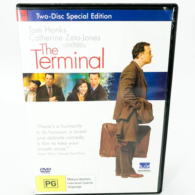 THE TERMINAL TOM Hanks Catherine Zeta Jones Comedy Movie DVD Region 2&4 ...