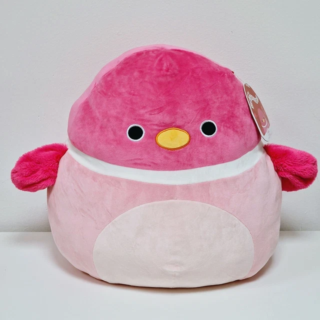 SQUISHMALLOW 16 INCH Della The Pink Duck Plush - Official Kellytoy Soft ...