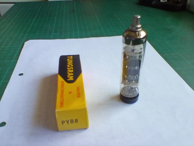 TUNGSRAM PY88 VINTAGE Vacuum Valve Tube New Boxed £9.99 - PicClick UK
