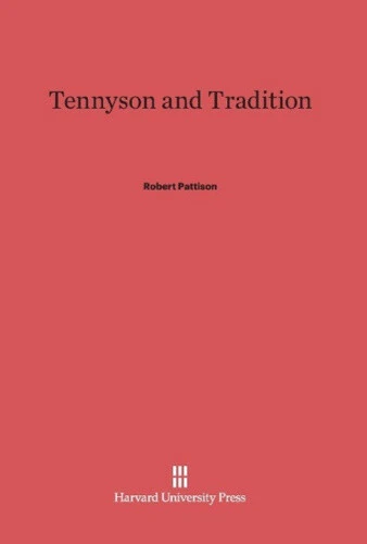 TENNYSON AND TRADITION par Pattison, Robert EUR 71,34 - PicClick FR