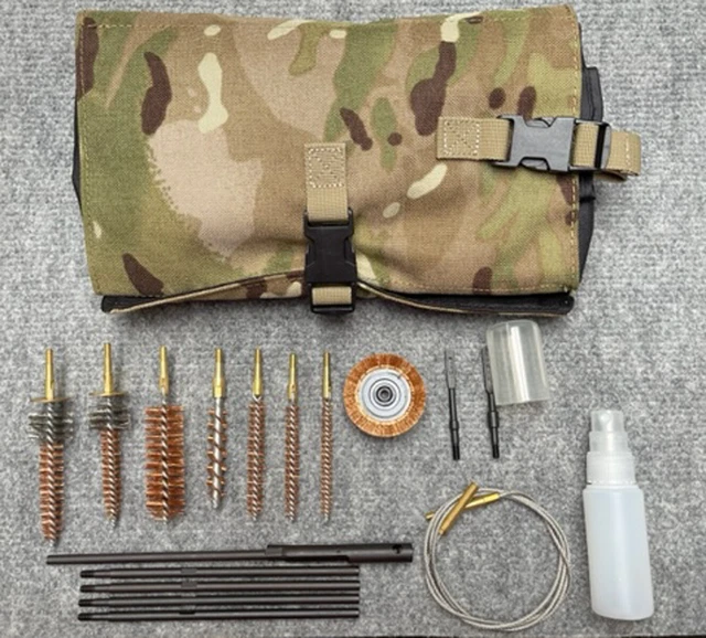 BRITISH ARMY SURPLUS MTP Rifle Small Arms Maintenance Cleaning Kit ...