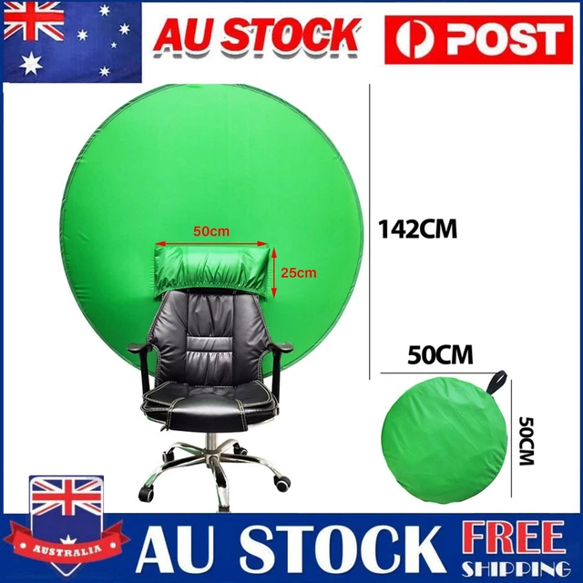 THICKER FRAME 142CM Portable Green Screen Backdrop for Home Offices $30 ...
