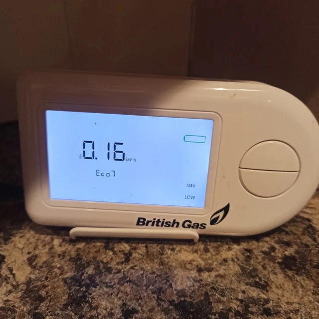 BRITISH GAS ENERGY Smart Monitor DIS150 Digital - SCREEN & CHARGER ONLY ...