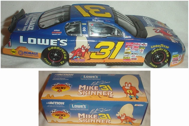 ACTION MIKE SKINNER #31 LOWES 2001 MONTE CARLO YOSEMITE SAM Nascar 1:24 ... ACTION MIKE SKINNER #31 LOWES 2001 MONTE CARLO YOSEMITE SAM Nascar 1:24 ...