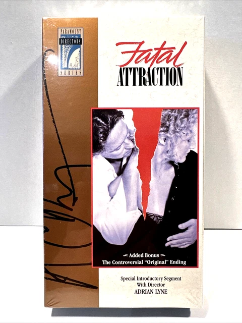 FATAL ATTRACTION GLENN Close VHS Thriller Movie Mint ~ NEW WITH ...