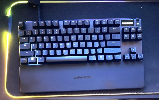 STEELSERIES APEX PRO TKL Adjustable Actuation Gaming Keyboard - Wired ...