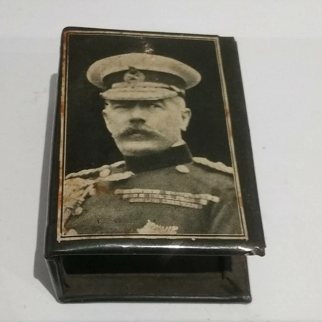 WW1 TRENCH ART - Lord Kitchener Memorial Matchbox Cover £40.00 ...