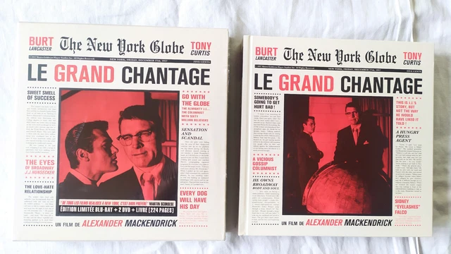 LE GRAND CHANTAGE (Coffret Collector Blu-ray+DVD+Livre) Mackendrick EUR ...