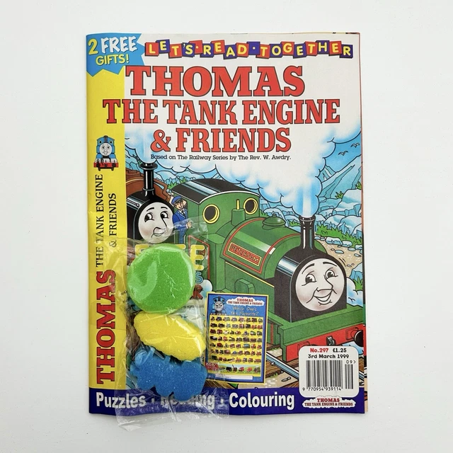 VINTAGE THOMAS THE Tank Engine & Friends Magazine No 297 Comic 1999 ...