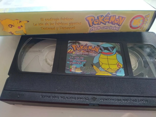 POKEMON THE ISLAND Of The Giant Pokemon 3 Episodes Vol 6 1998 VHS Tape ...