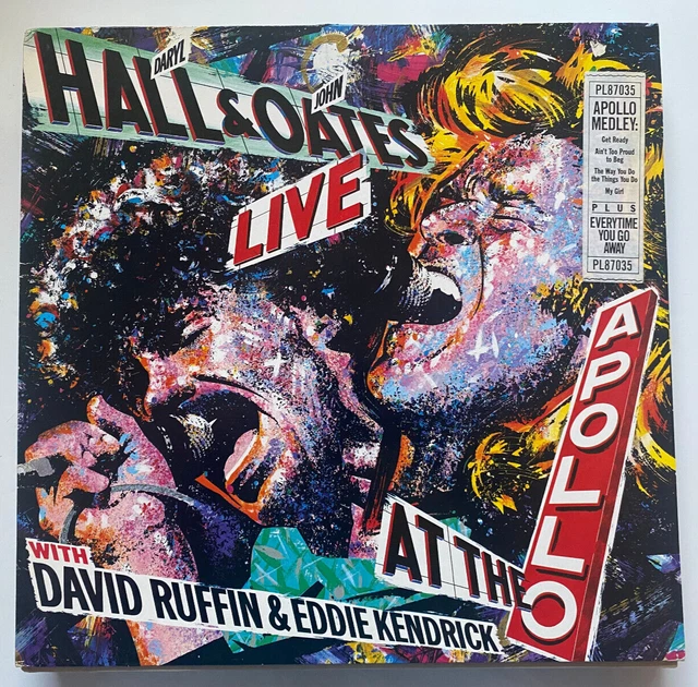 DARYL HALL / John Oates - Live at the Apollo - RCA Records ( LP, Record ...
