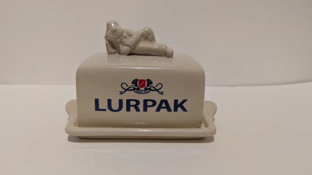 LURPAK BUTTER DISH by Wade Ceramics 1980s Vintage Douglas the Butterman ...