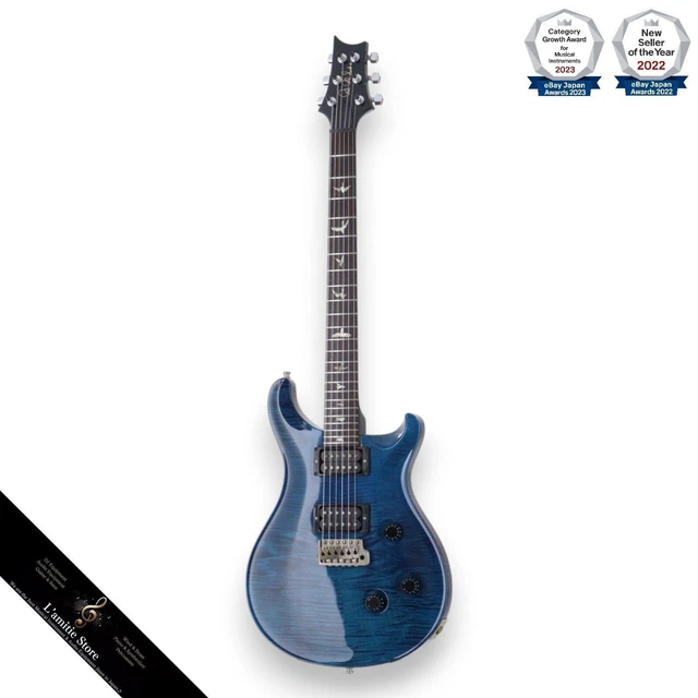 GUITARE ÉLECTRIQUE PRS Custom 24 10Top Bird Inlay Royal Blue 2002 EUR 3 ...