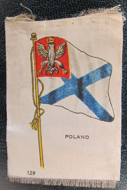 CIGARETTE SILKS CARD Ww1 era Poland Flag £2.99 - PicClick UK