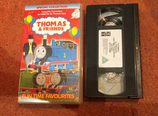 THOMAS THE Tank Engine - Fun Time Favourites (2000, VHS Tape ...