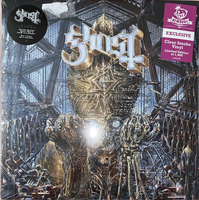 GHOST LP IMPERA Clear Smoke Vinyl #1000 Newbury Sold Out SEALED ...