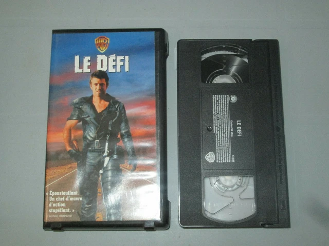 LE DEFI/ MAD Max 2 (VHS)(French) Tested Clamshell Mel Gibson $8.00 ...