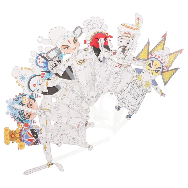 8 PCS PUPPET Making Kit for Children Shadow Puppets Boys and Girls £22. ...
