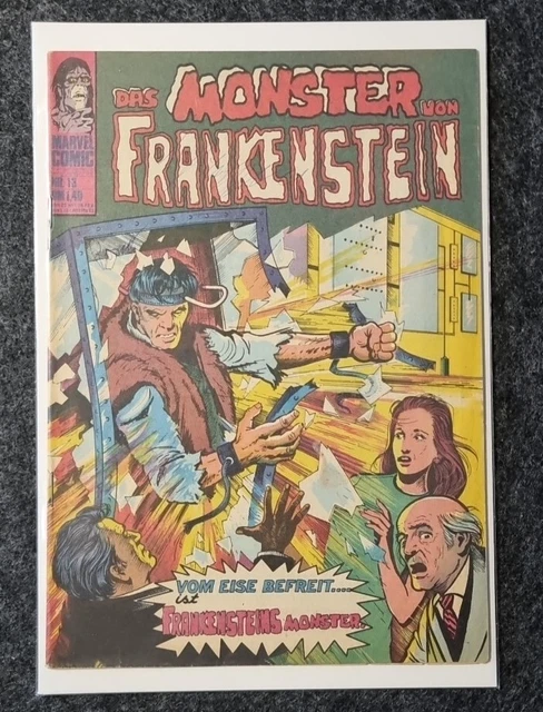 MARVEL COMIC DAS Monster von Frankenstein Nr.13 Aus dem Williams Verlag ...