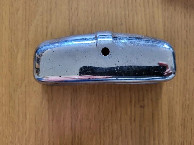 MG MIDGET / Austin Healey Sprite Chrome Number Plate Lamp Chrome Outer ...