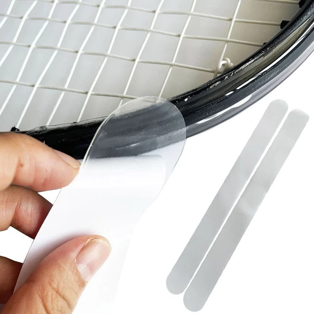 REDUCE IMPACT AND Friction Tennis Racket Head Sticker Frame Protection ...