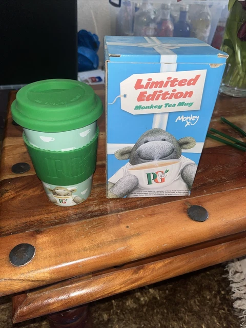 PG TIPS MONKEY Limited Edition Travel Tea Mug Boxed- Brand New £0.99 ...