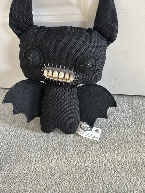 RARE OFFICIAL FUGGLER Black Bat Glow In The Dark Teeth - Count Fuggula ...
