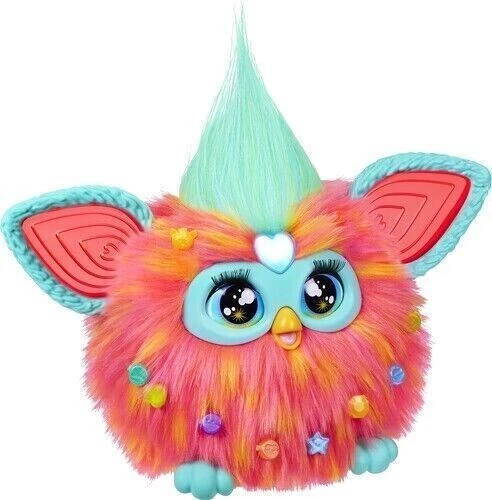 FURBY CORAL EDITION ~ Hasbro Interactive Animatronic Plush Toy ~ NEW IN ...