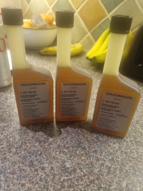 GENUINE VOLKSWAGEN DIESEL Additive 150ml X3 Original VAG TDI G001790M3 ...