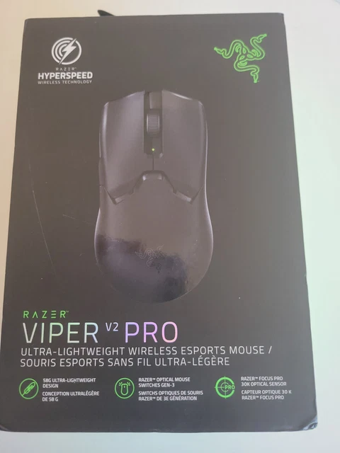 RAZER VIPER V2 Pro Wireless Gaming Mouse Black RZ01-04390100-R3U1 £58. ...