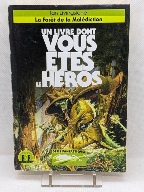 LIVRE DONT VOUS êtes le Héros LDVELH La Forêt de la Malédiction EUR 13 ...