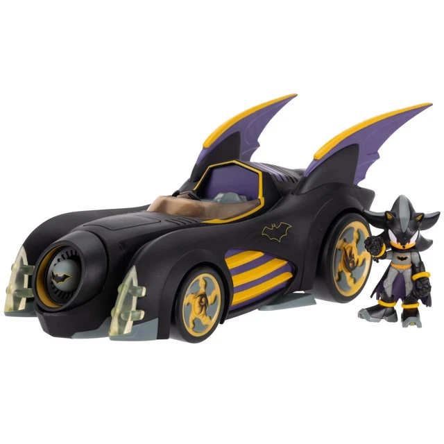 DC X SONIC Shadow als Batman met functionerende Batmobil 6,35 cm ...