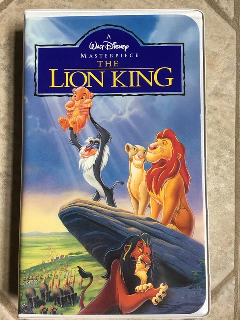 WALT DISNEY MASTERPIECE The LION KING VHS video tape LIKE NEW £26.80 ...