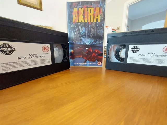 AKIRA COLLECTORS EDITION Double Pack VHS Box Set - Manga Anime £19.99 ...