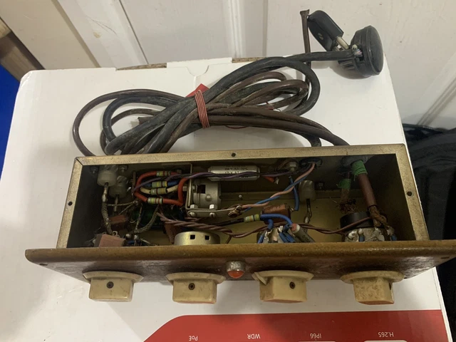 STENTORIAN STANDARD CONTROL unit Valve Pre Amp £60.00 - PicClick UK